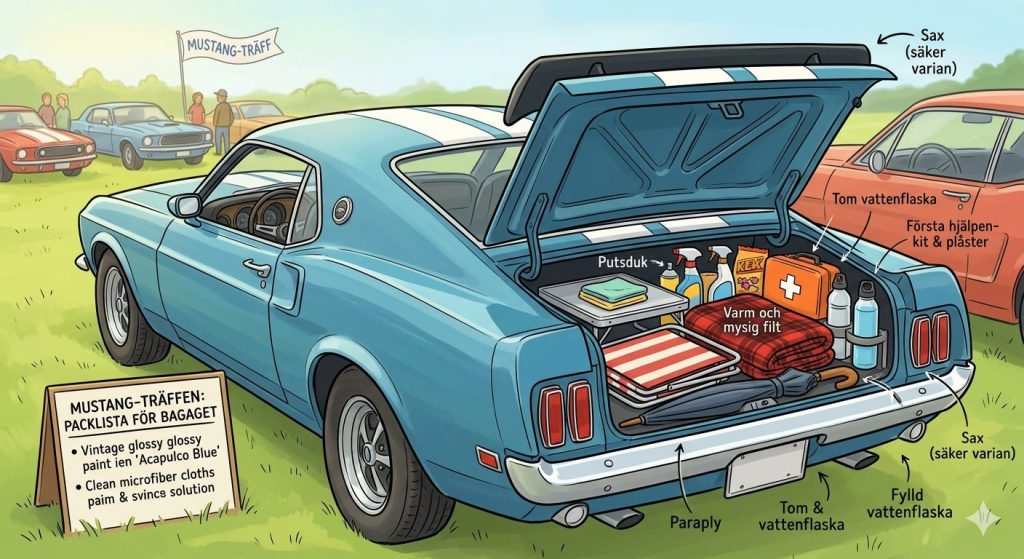 Bra att ha i Mustangen - Västra Mälardalen